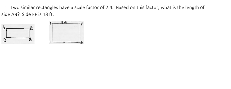 Solved 10. Two similar equilateral triangles below have a | Chegg.com