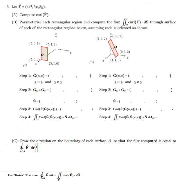 Solved Let F˙=(:4z2,5x,3y:).(A) ﻿Compute curl(ㄷ).(B) | Chegg.com