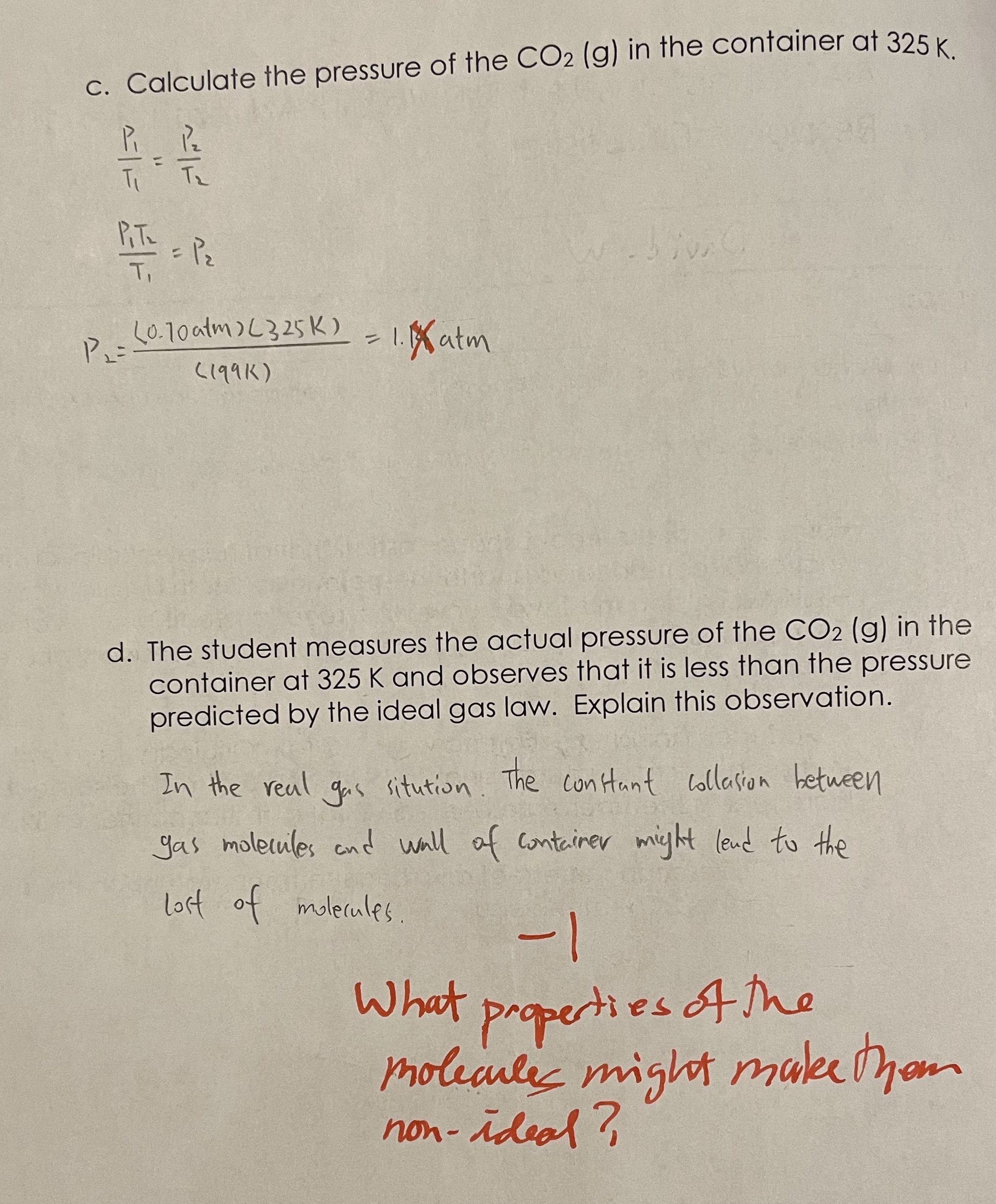 Solved or parts of the free-response question that require | Chegg.com