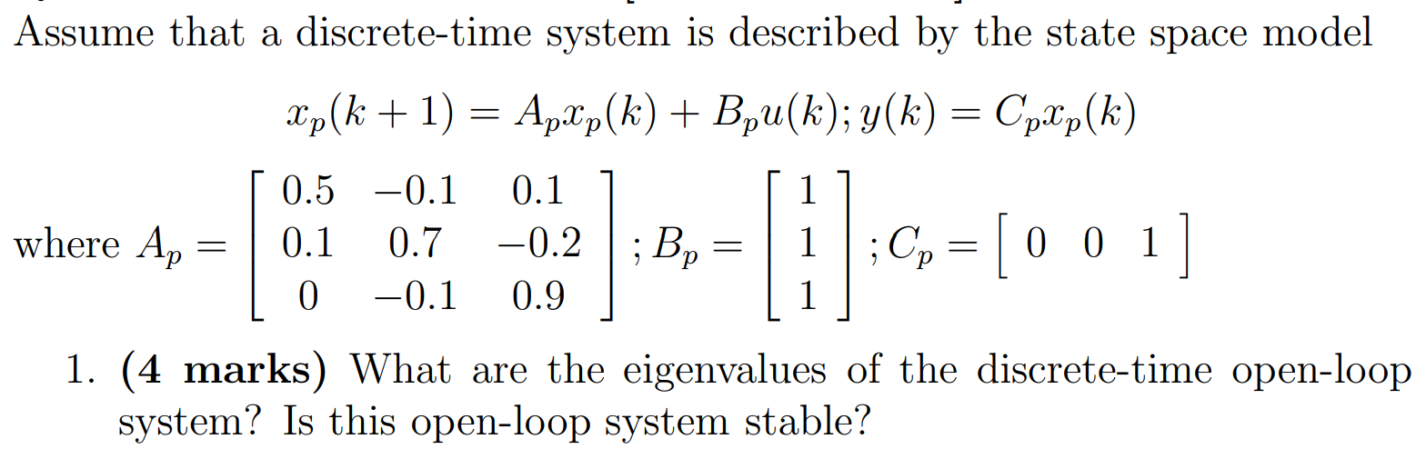 Solved Assume that a discrete-time system is described by | Chegg.com