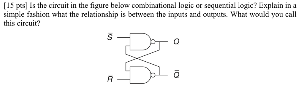Solved [15 pts] Is the circuit in the figure below | Chegg.com