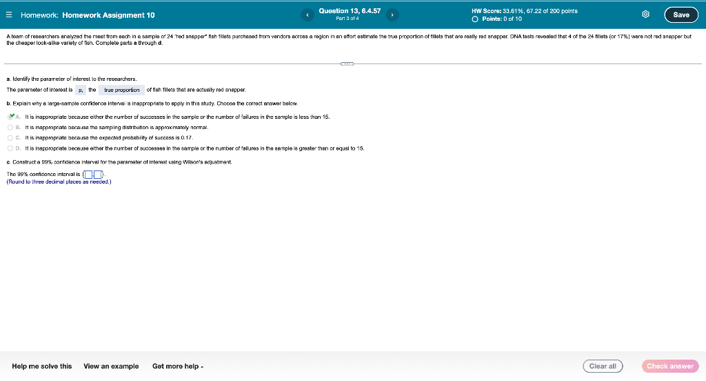 Solved Homework: Homework Assignment 10 Question 13, 6.4.57 | Chegg.com