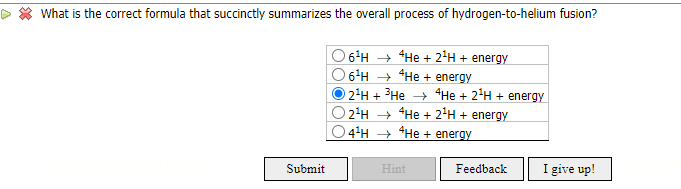 Solved The proton-proton chain is described in three steps - | Chegg.com