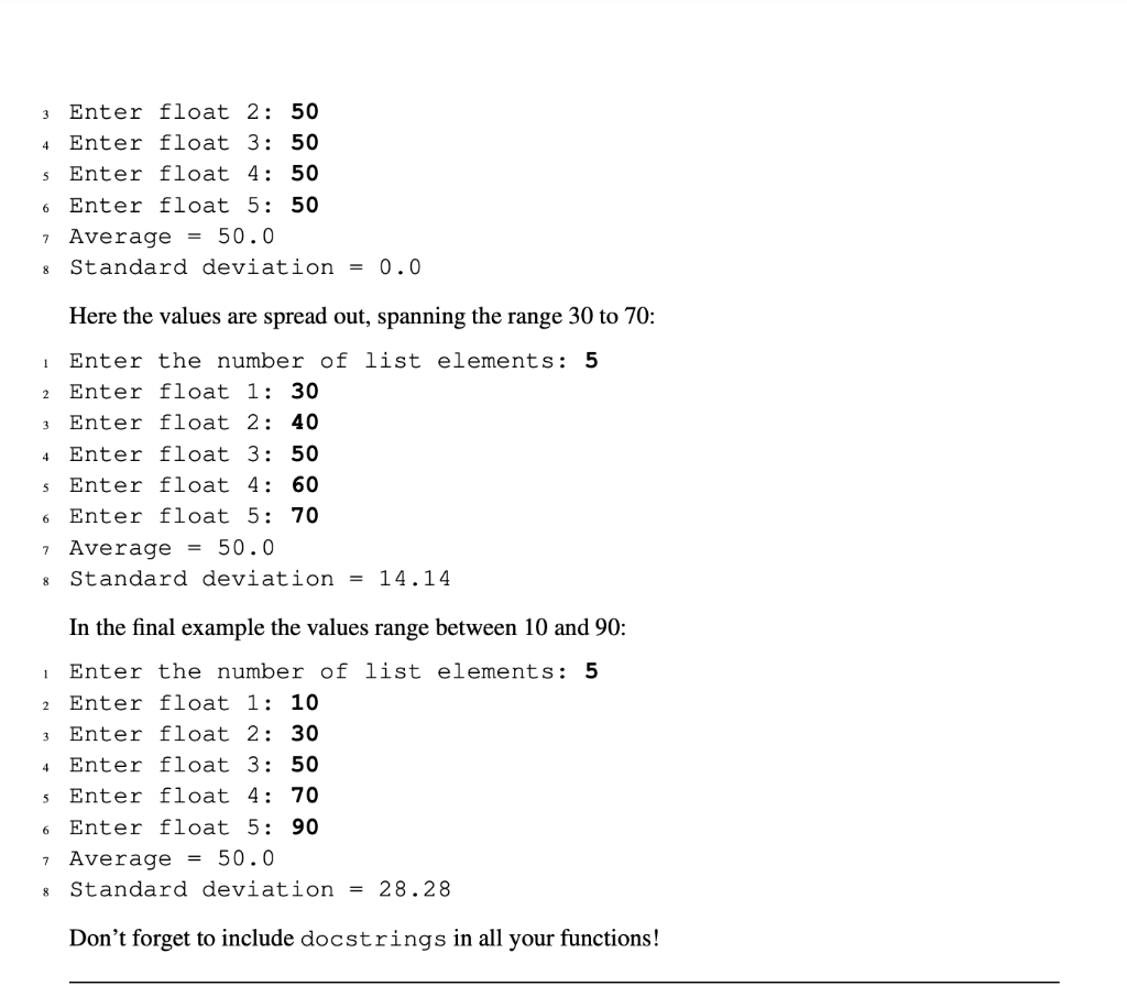 for-LooPS, FIBONACCI, AND A STATISTICS PROGRAM This | Chegg.com