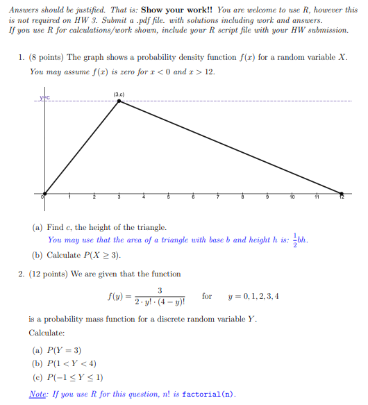 Solved Answers should be justified. That is: Show your | Chegg.com