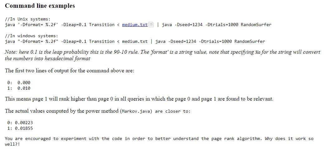 The task is two write two Java program which read | Chegg.com