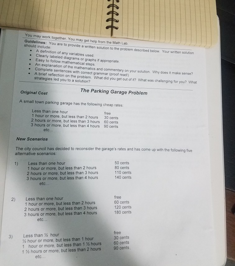 Solved You may work together. You may get help from the Math | Chegg.com