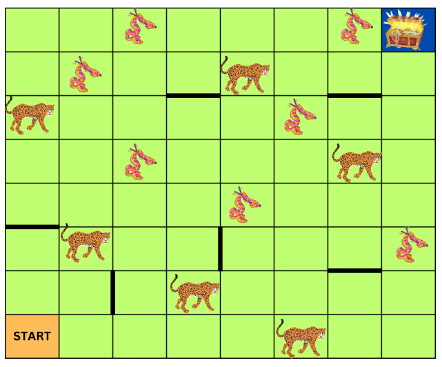 Solved Everybody loves the treasure hunt game be it in real | Chegg.com