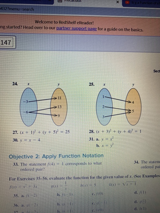 Solved Determine if the relation defines y as a function of | Chegg.com
