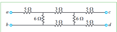 Solved Find Req at terminals (c, d) in the circuit | Chegg.com