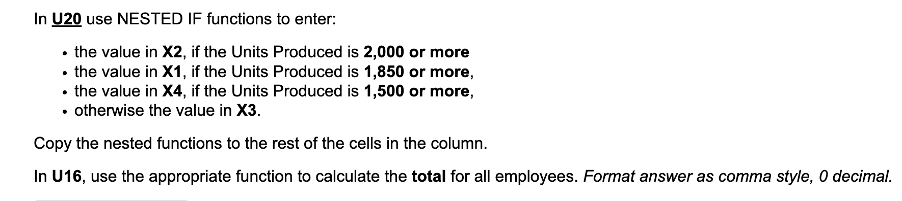 In cell 016 use the SUMIF function to determine the | Chegg.com