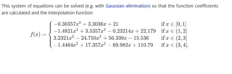 Im Having Trouble Understanding How To Setup Cubic