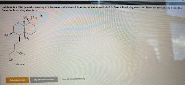 Solved labdane is a diterpenoid consisting of 4 isopropene | Chegg.com