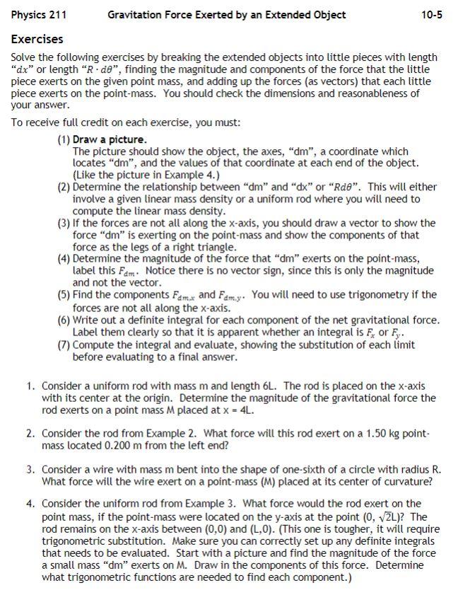 Exercises Solve the following exercises by breaking | Chegg.com