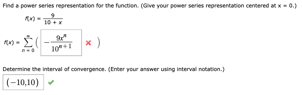 Solved Find a power series representation for the function. | Chegg.com