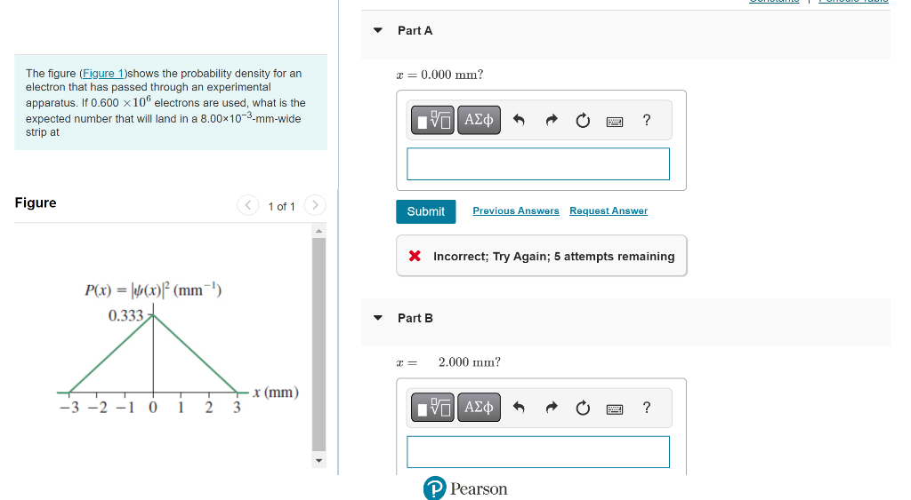 Solved The figure (Figure 1) shows the probability density | Chegg.com