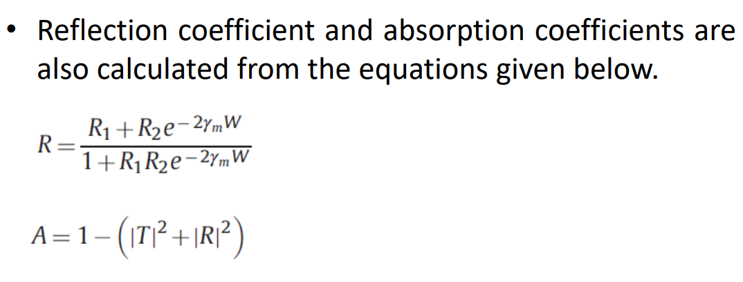 Solved Shielding effectiveness: Transmission coefficient: | Chegg.com