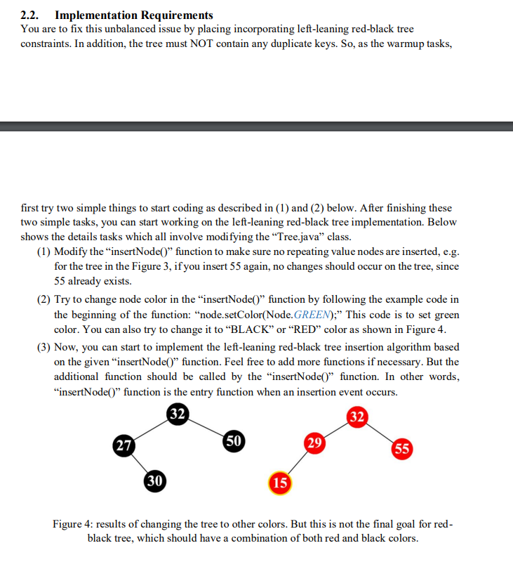 Solved Implementation Requirements You are to fix this | Chegg.com