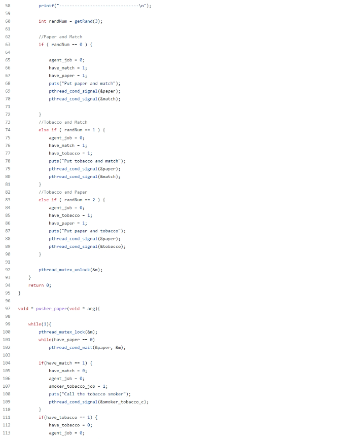 Solved Question: Please explain how the mutex works. The | Chegg.com