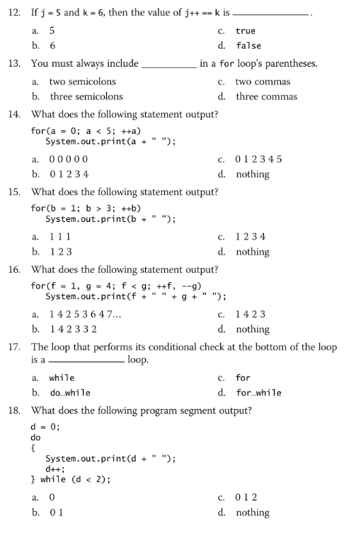 Solved 2. A loop that never ends is a(n) loop. a. iterative | Chegg.com