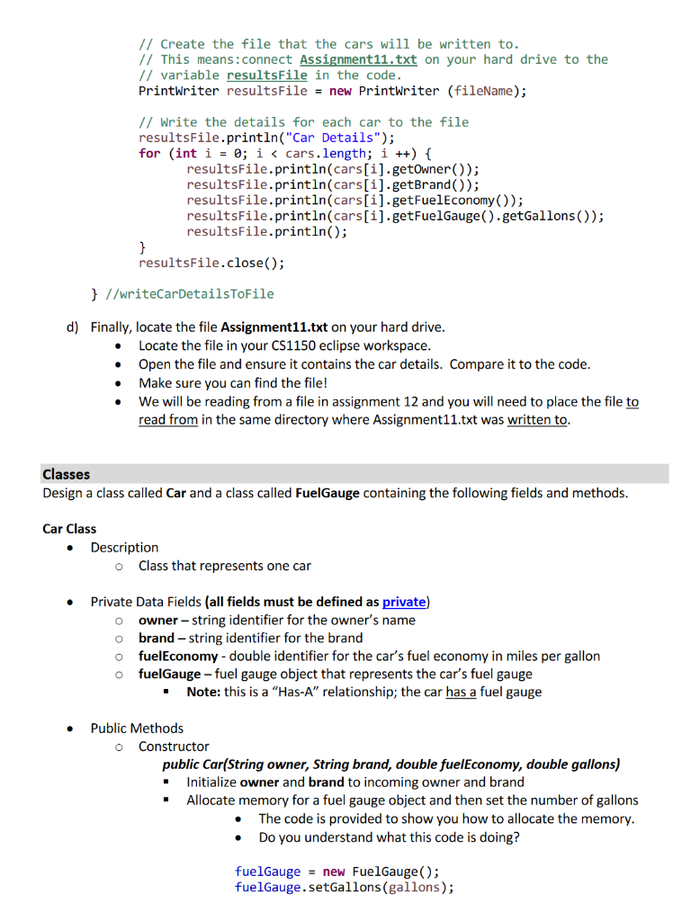 Solved Assignment Description This assignment provides the | Chegg.com