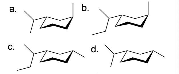 Solved Which is the correct structure for | Chegg.com