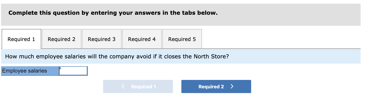 Solved Problem 11-26 Close or Retain a Store (LO11-2] | Chegg.com
