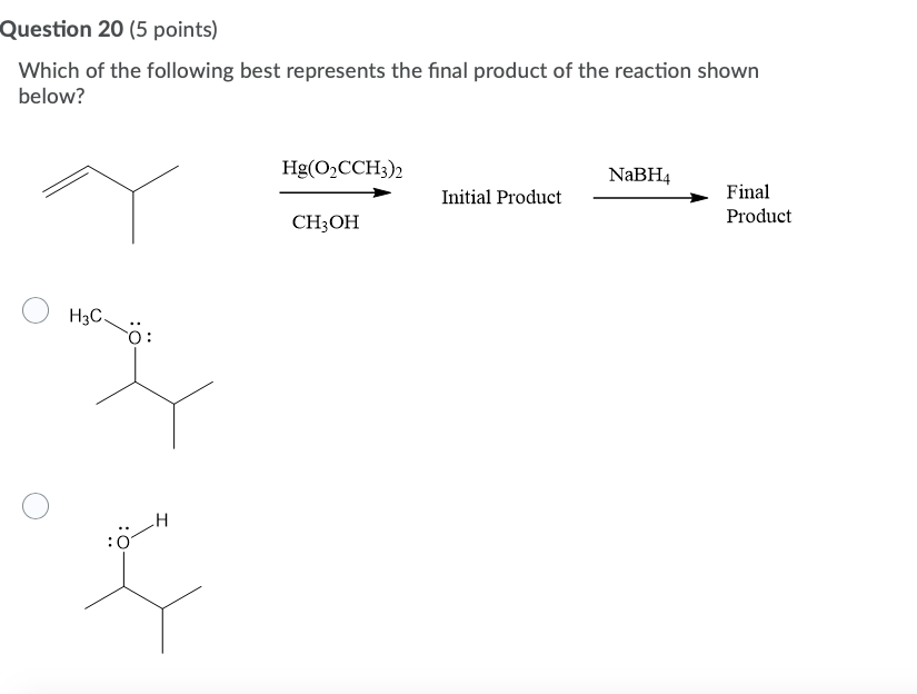 Solved Question 20 (5 points) Which of the following best | Chegg.com