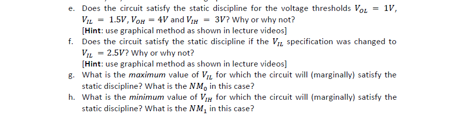 Solved Problem 1-Static Discipline (^2 pages] For this | Chegg.com