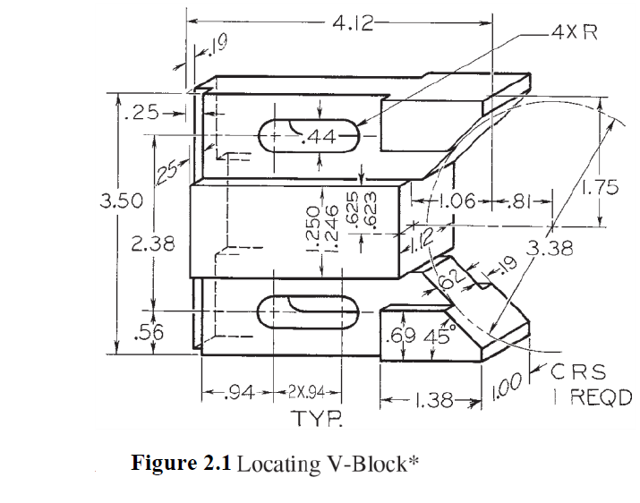 Solved Using the CAD application sketch the orthographic | Chegg.com