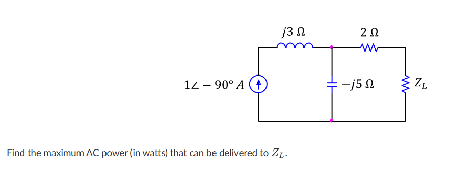 Solved Find the maximum AC power (in watts) that can be | Chegg.com