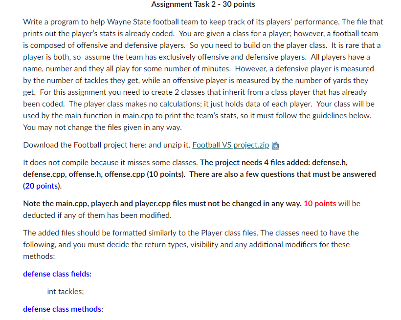 Solved Assignment Task 2 30 points Write a program to help | Chegg.com