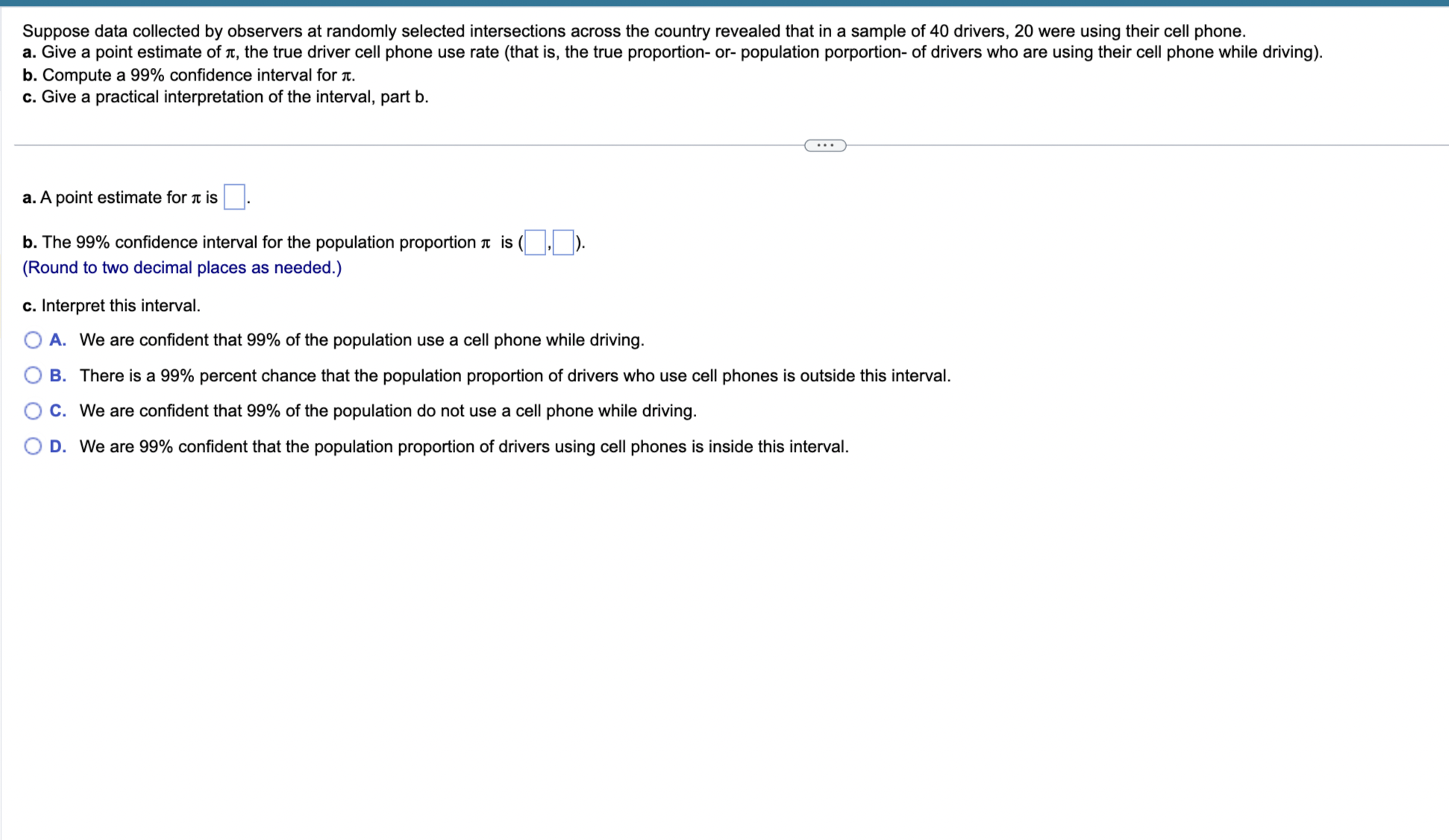 Solved Suppose data collected by observers at randomly | Chegg.com