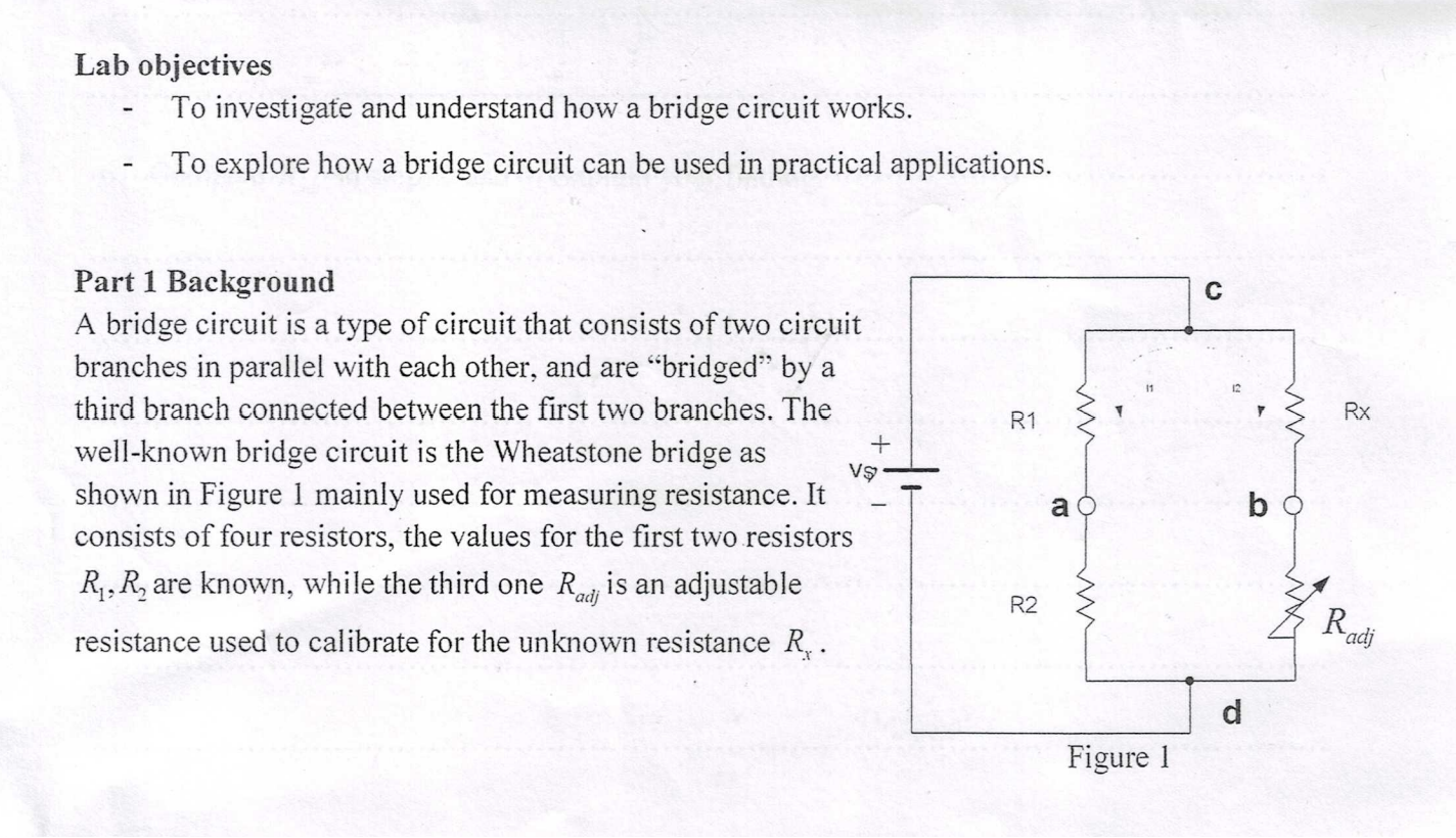 Solved Using the diagram (Figure 1) and theory. I have to | Chegg.com