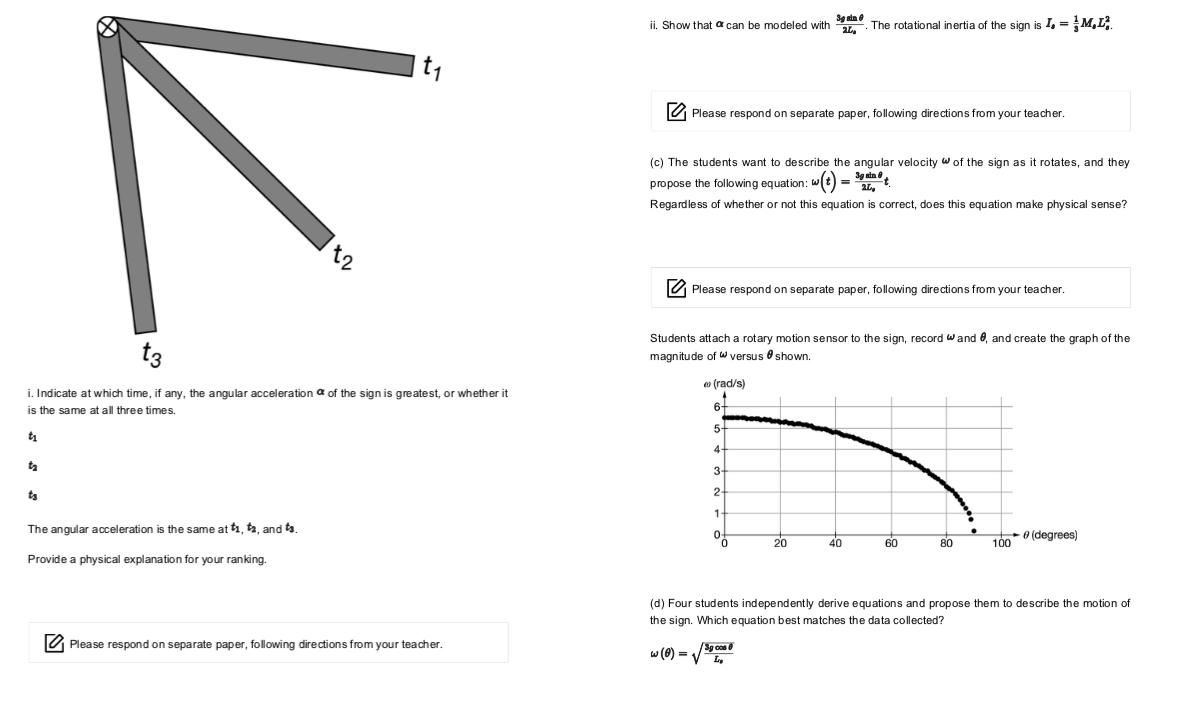 Solved 1. This question is a long free-response question. | Chegg.com