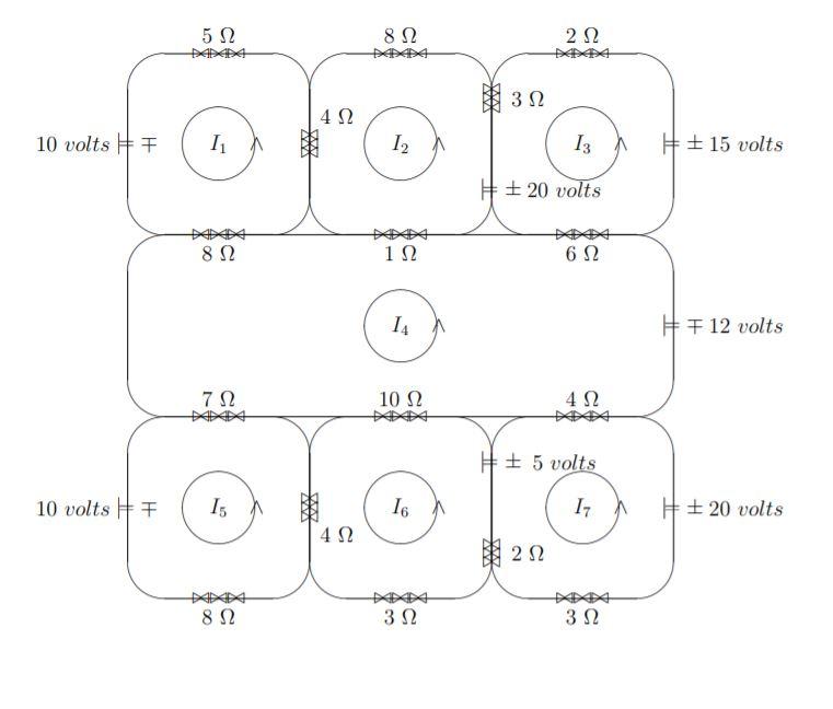 Solved Find the current flow of the electrical system. give | Chegg.com
