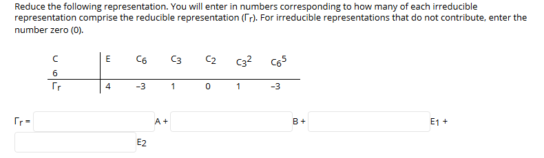 Solved Reduce the following representation. You will enter | Chegg.com