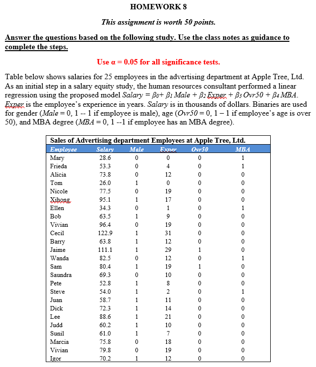 Solved HOMEWORKS This assignment is worth 50 points. Answer | Chegg.com
