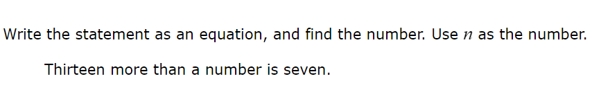 Solved Write the statement as an equation, and find the | Chegg.com