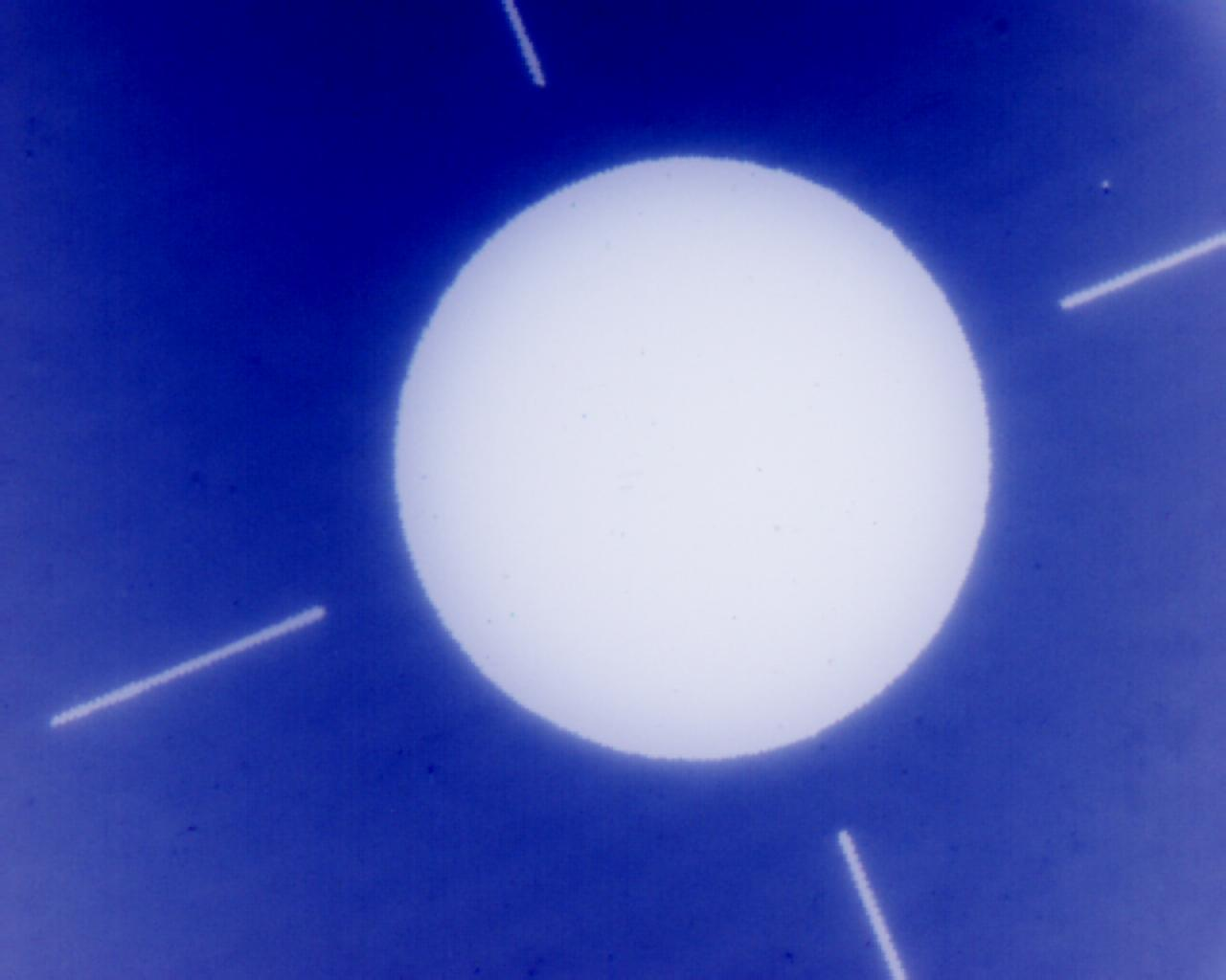 Solved Figure 1 shows an image of a calibration circle used | Chegg.com