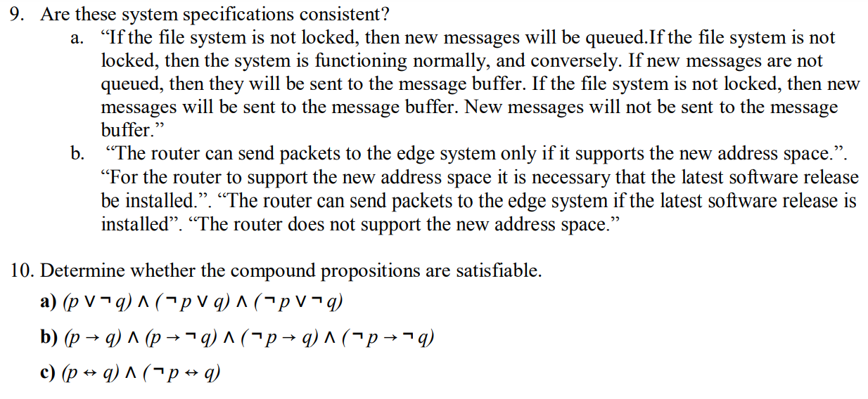 Solved 1. Translate the given statement into propositional | Chegg.com
