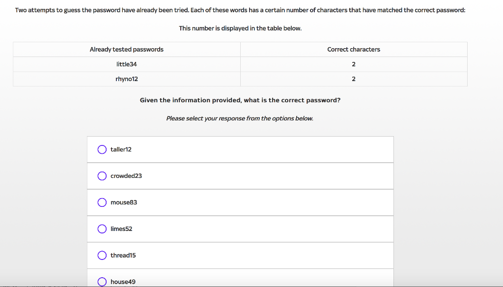 Solved Two attempts to guess the password have already been | Chegg.com Solved Two attempts to guess the password have already been | Chegg.com
