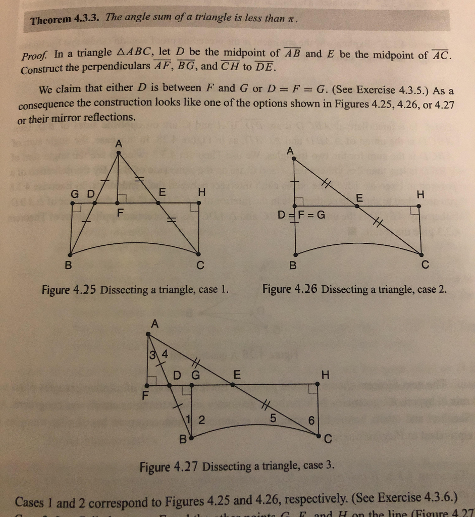 Solved 1. Prove the first two cases of Theorem 4.3.3, based | Chegg.com