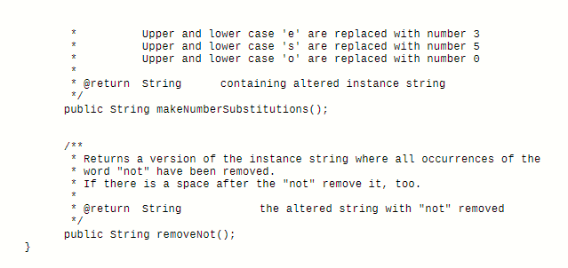 Solved Suppose that another programmer has implemented | Chegg.com