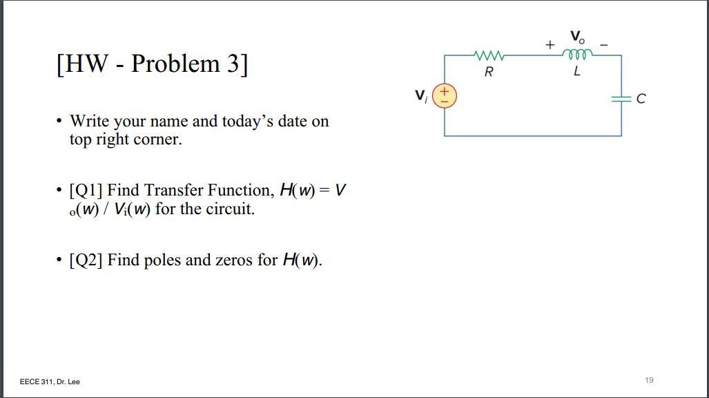 Solved - Write your name and today's date on top right | Chegg.com
