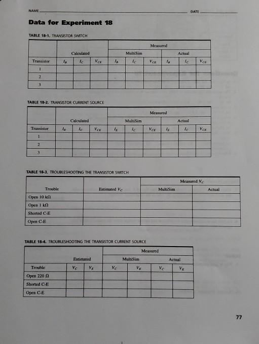 Solved Experiment LED Drivers The simplest way to use a | Chegg.com