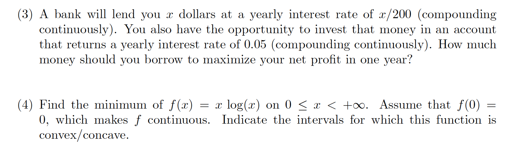 Solved (1) Find the maximum and minimum possible area of | Chegg.com