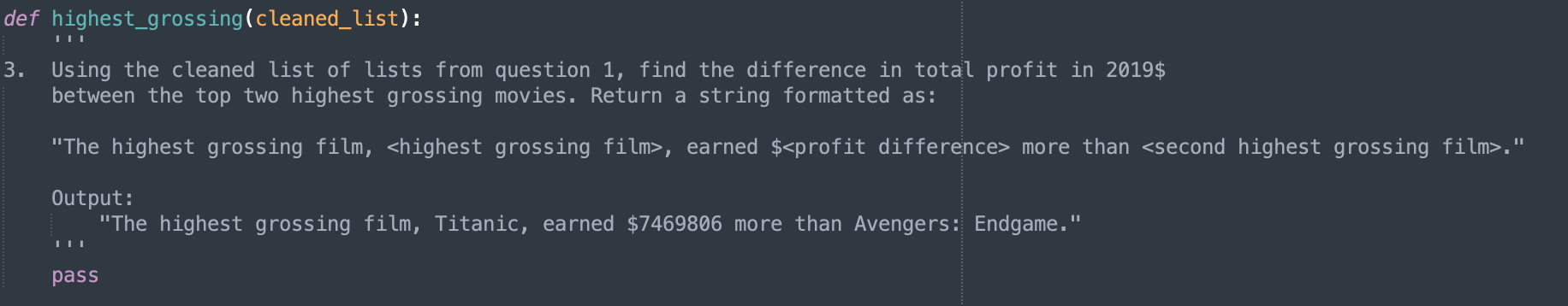 import json, CSV from pprint import pprint def | Chegg.com