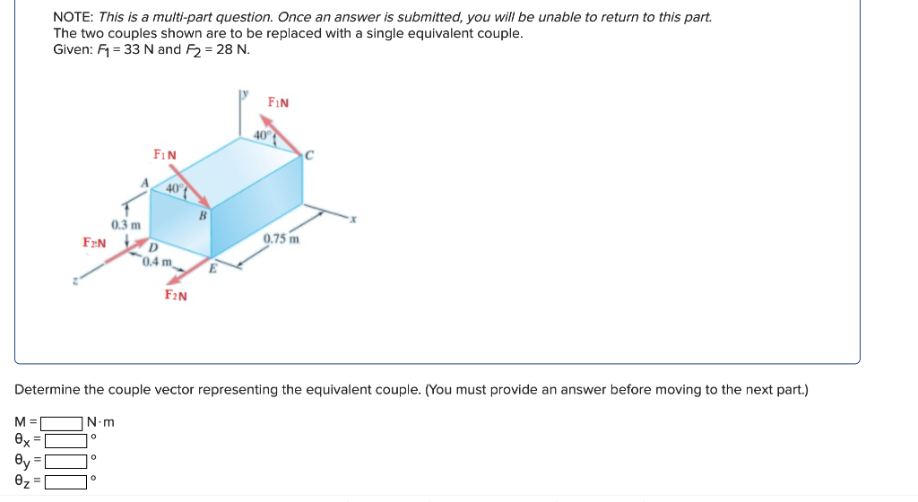 Solved NOTE: This is a multi-part question. Once an answer | Chegg.com