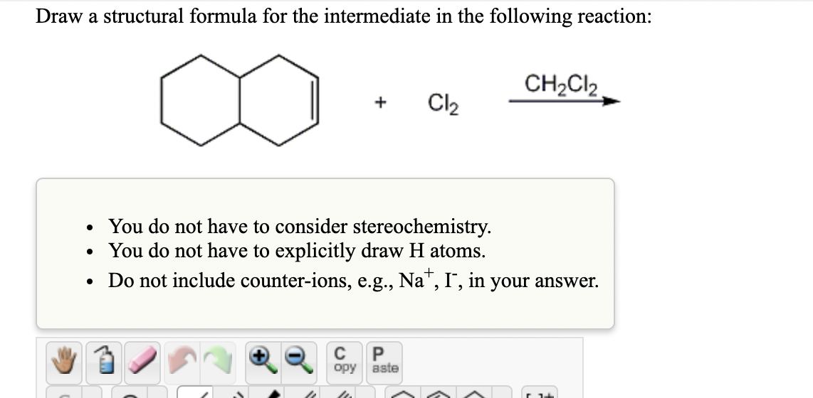 Solved Draw a structural formula for the major organic | Chegg.com